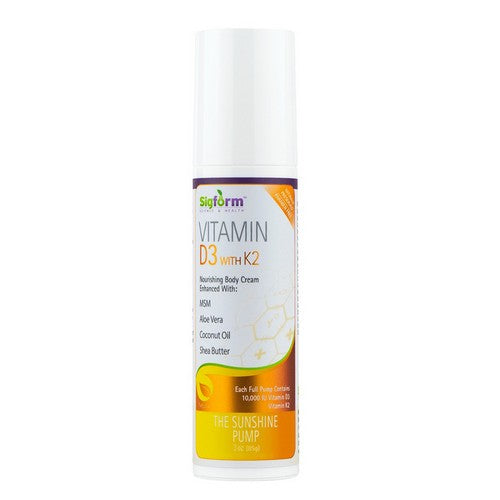 Buy Vitamin D3 & K2 Cream 3 Oz By Sigform | Herbspro.com – HerbsPro