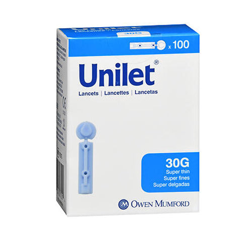 Buy Unilet Super Thin 30G Lancets Single-Use Sterile 100 Each By Lancet ...